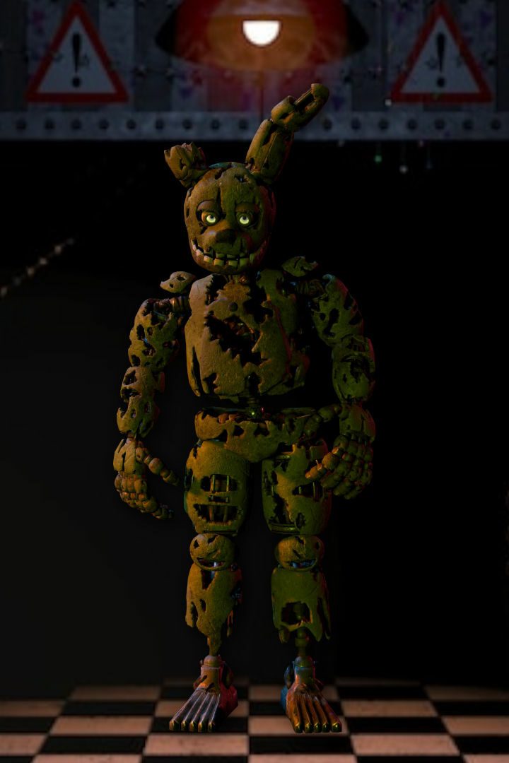 FNAF Springtrap – tradição, personalidade e aparências
