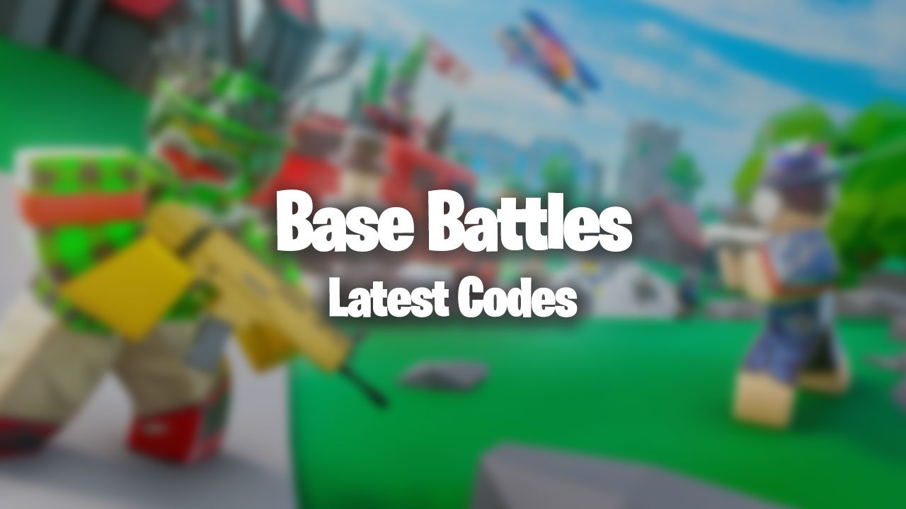 Roblox Base Battles Codes (agosto de 2023) - Olá Nerd - Games